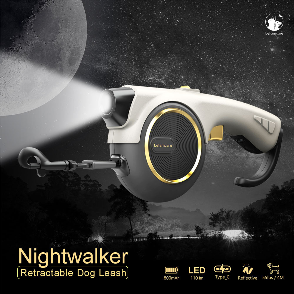 Patented Retractable Dog Leash at Lefamcare - Designer and Manufacturer ...